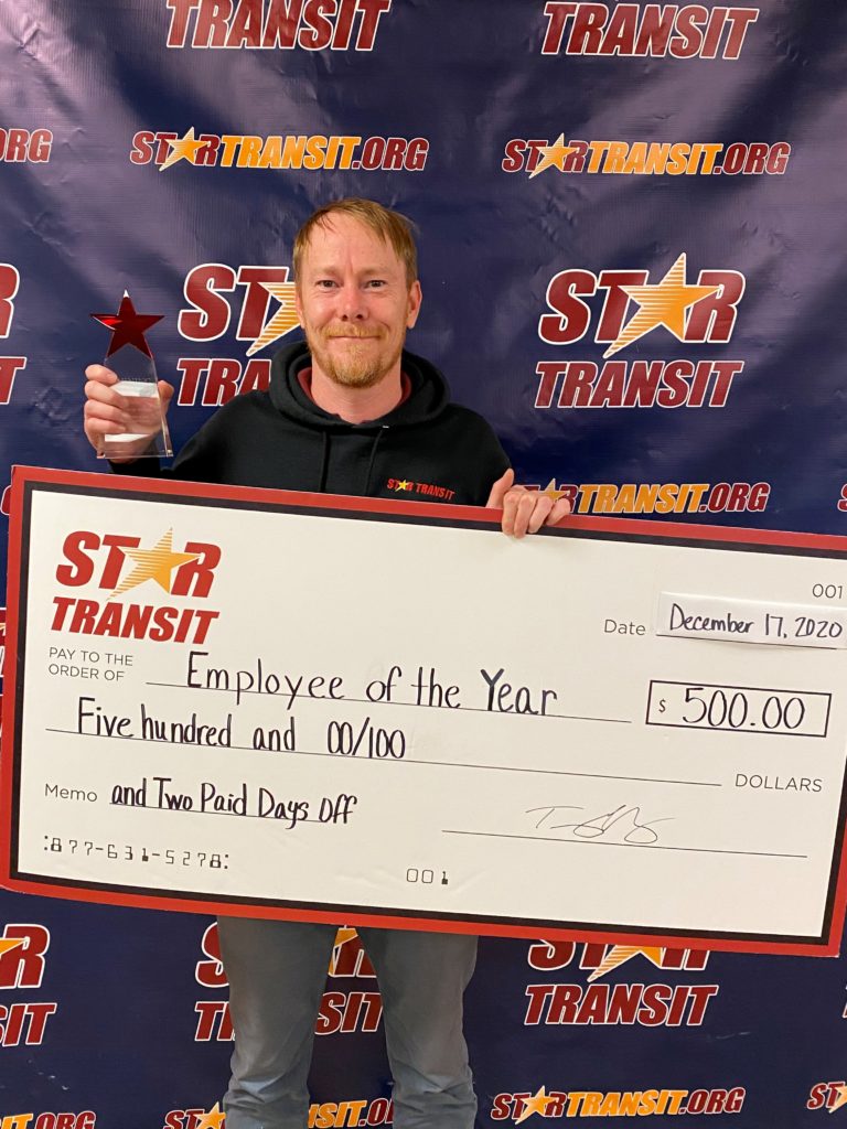 STAR Transit announces Employee and Driver of the Year – STAR Transit