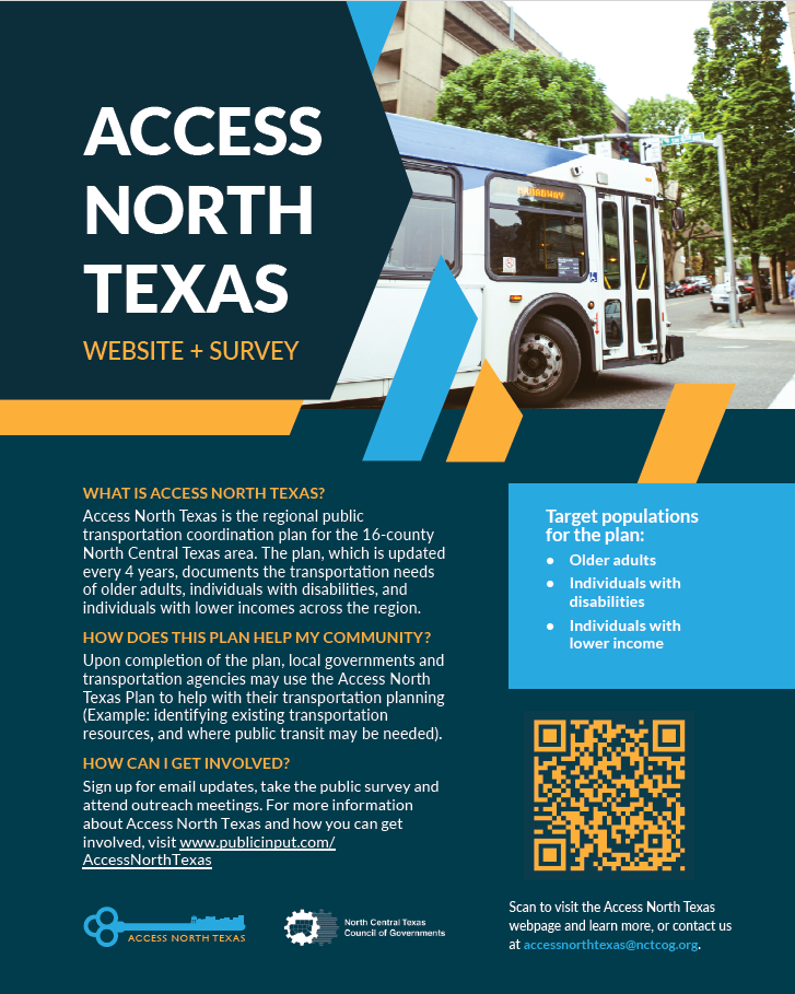 PROVIDE FEEDBACK by taking the Access North Texas Survey – STAR Transit